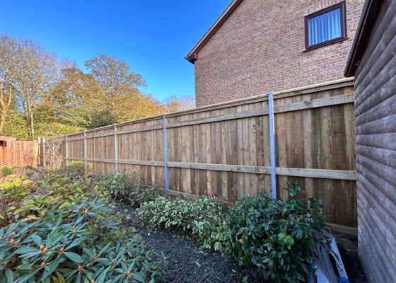 Galvanised Fence Post Benefits - 60% lighter than a Concrete Support ...